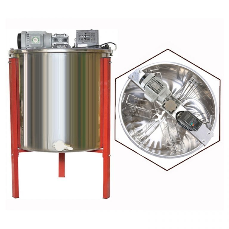 6 Frame Electric Extractor - stainless honey extractor - China Bee Supply